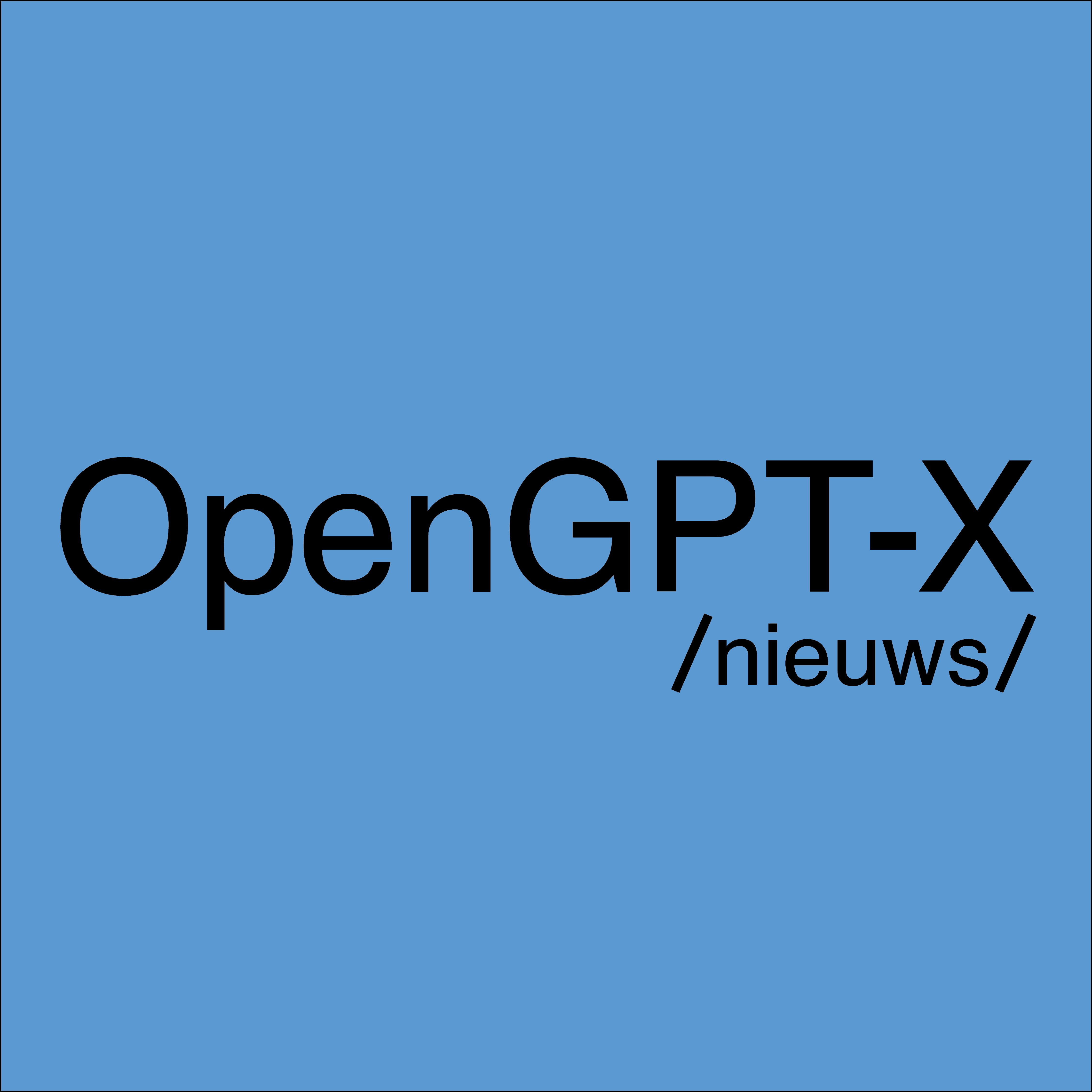 Openbaar taalmodel OpenGPT-X – Instituut voor de Nederlandse Taal